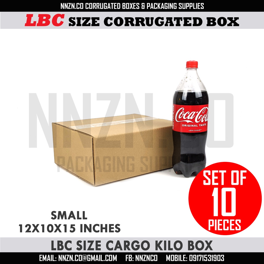 NNZN Small LBC Express Sizes Corrugated Cargo Shipping Boxes Packaging ...