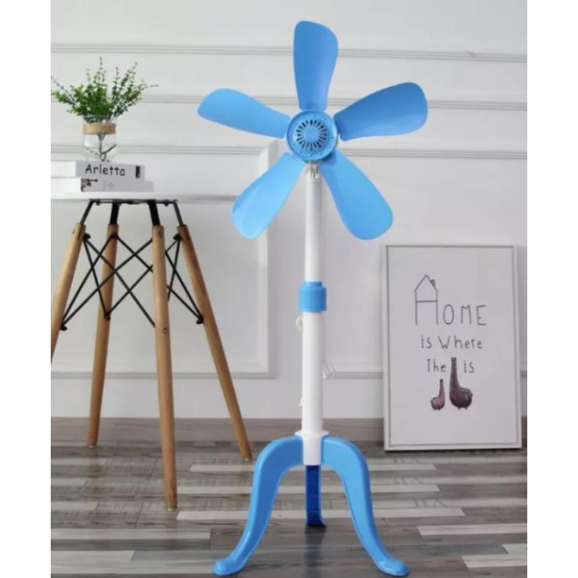Random Colors Foldable Stand Fan 5 Blades/Elise Adjustable Stand Fan ...