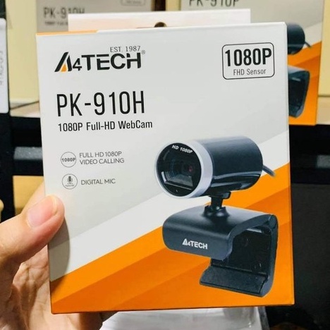 A4Tech Pk-910h Pk-925h 1080p Full-Hd Webcam Black | Shopee Philippines