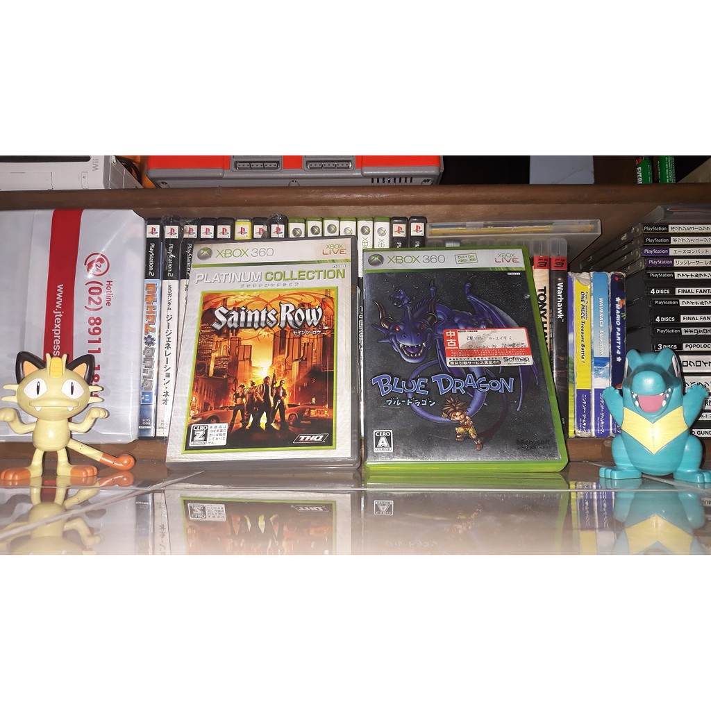 Cheap XBOX 360 games (NTSC-J) - Saints Row, Blue Dragon (RARE) | Shopee ...