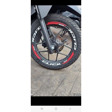 Honda click mags sticker for v1 v2 AND v3 (2 FRONT AND 2 REAR) | Shopee ...
