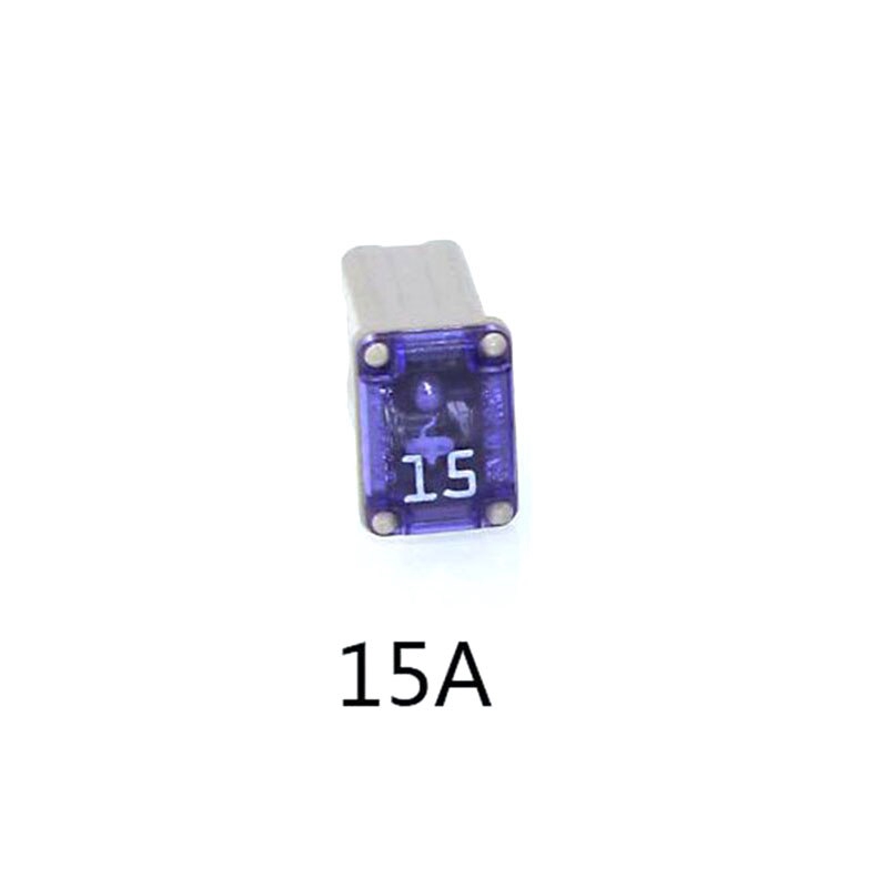 1PC PEC 15A 20A 25A 30A 40A Rectangle Car Fuse Square Auto FuseTube for ...