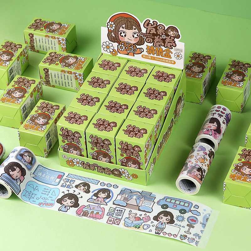 Cute Decoration Tape There Are 12 Cute Styles-hand Account Decoration ...