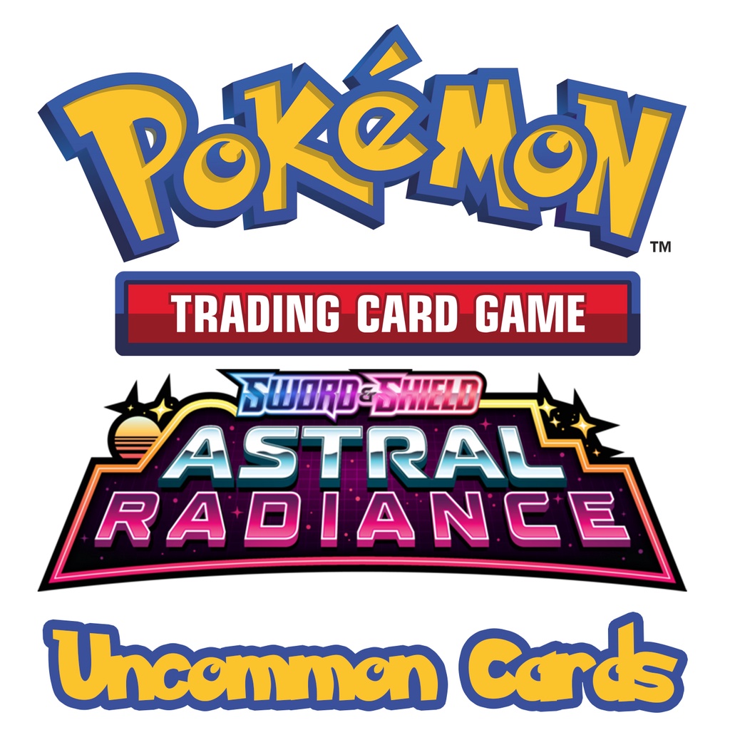 Pokemon TCG - Astral Radiance (Uncommon Cards) | Shopee Philippines