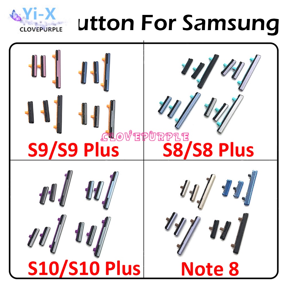 Power Volume Button For Samsung Galaxy Note 8 S8 S9 S10 Plus Side ...