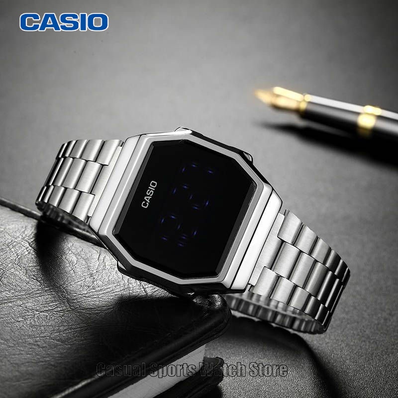CASIO Touch Watch Original Digital CASIO Watch For Men Digital Steel ...