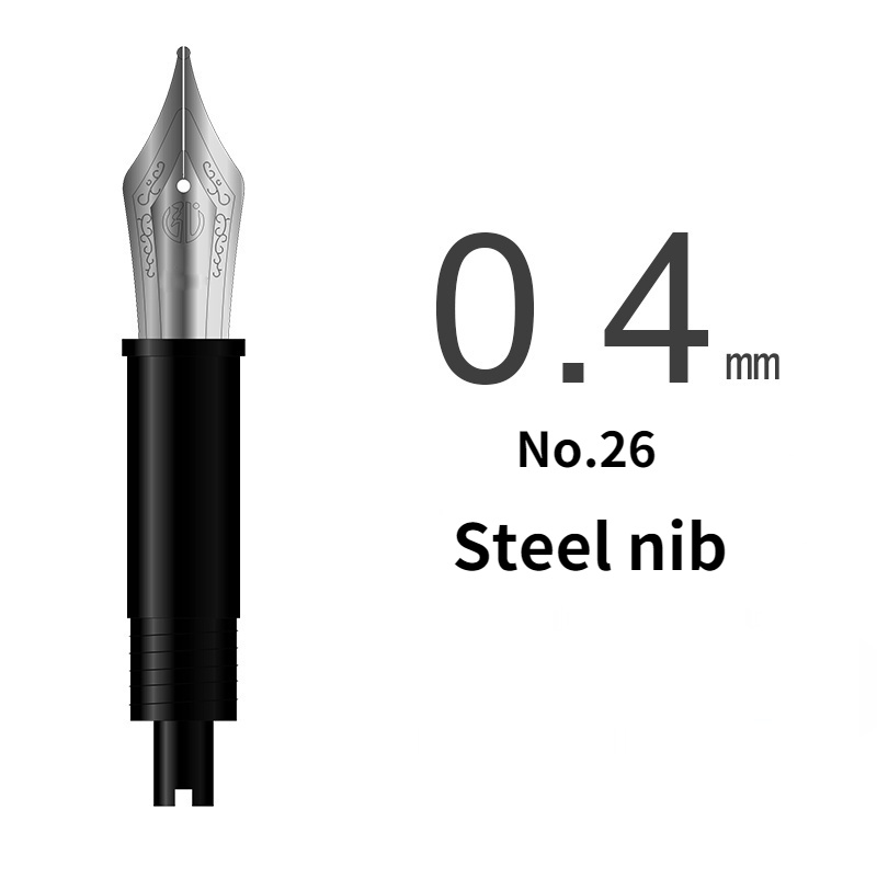 Hongdian Fountain Pen Nibs (Fine, Extra Fine and Bent Nib) for Black ...