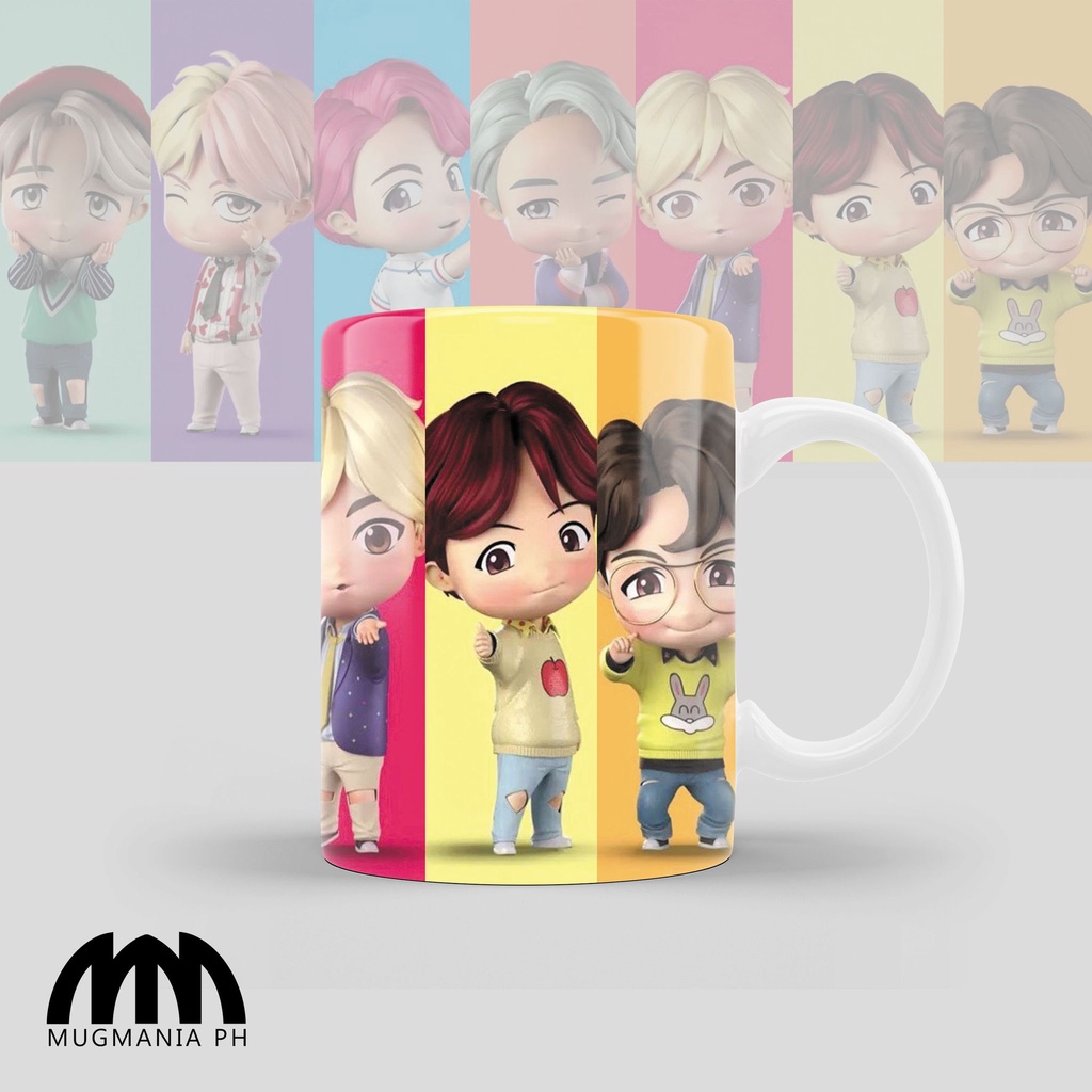 KPOP Mugs - Mugmania - KPOP Member - Jungkook, V , Jimin , Jin , Suga ...