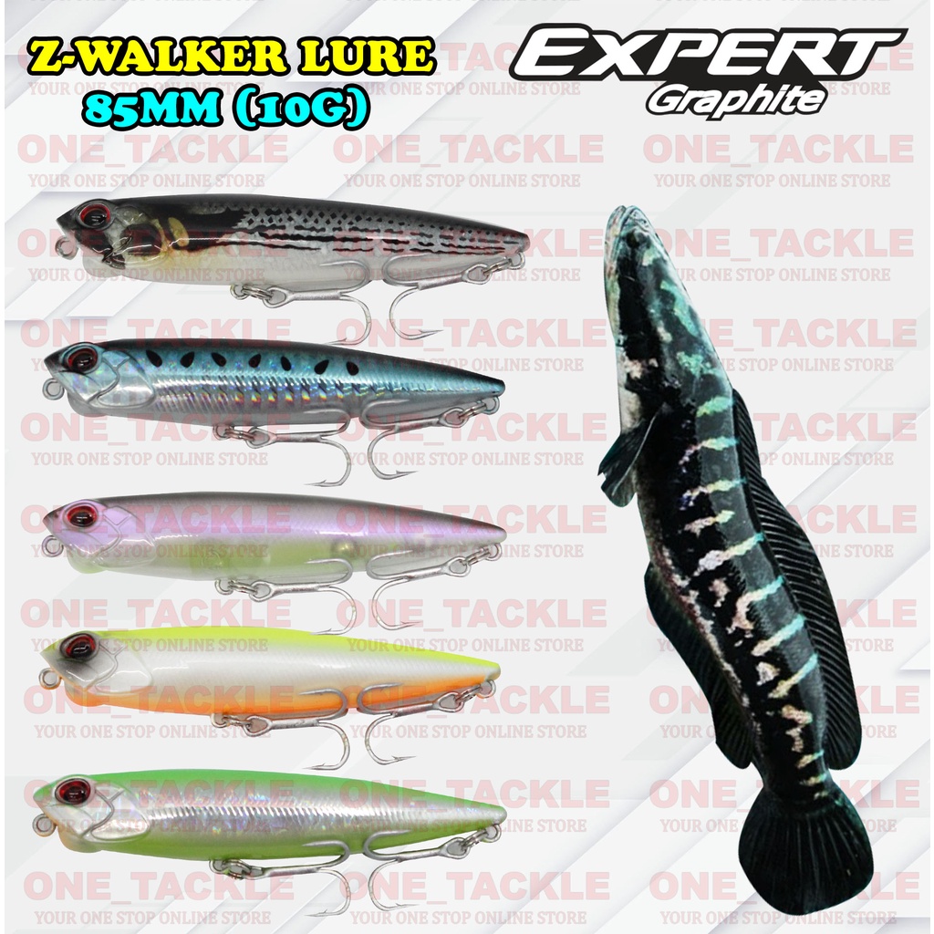 EXPERT GRAPHITE Z-WALKER LURE (85MM/10G) | Shopee Philippines