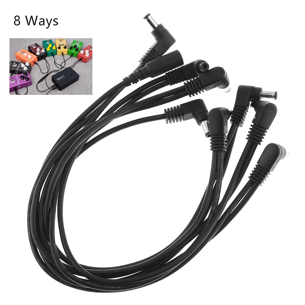 Guitar Pedal Board 8/3 WAY GUITAR Pedal 9V DAISY CHAIN POWER SUPPLY ...