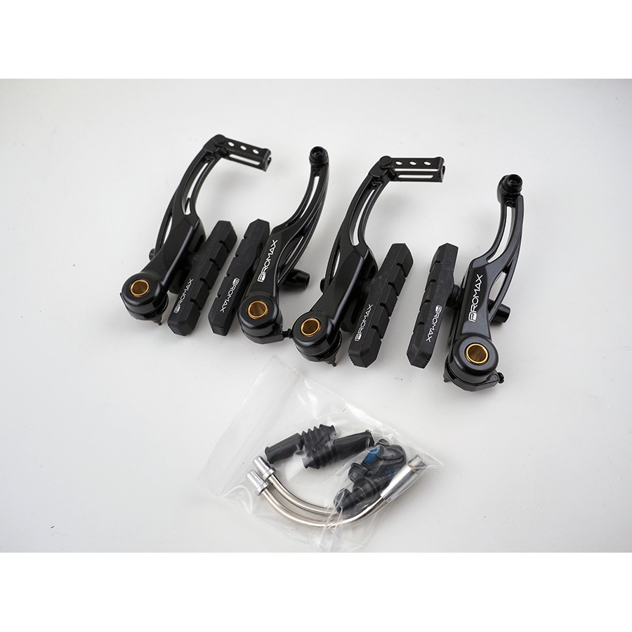 V Brake Bicycle Promax Black Front/Rear Set | Shopee Philippines