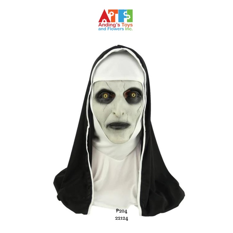 Halloween Mask Valak Conjuring The Nun Rubber Mask Costume Party Idea ...