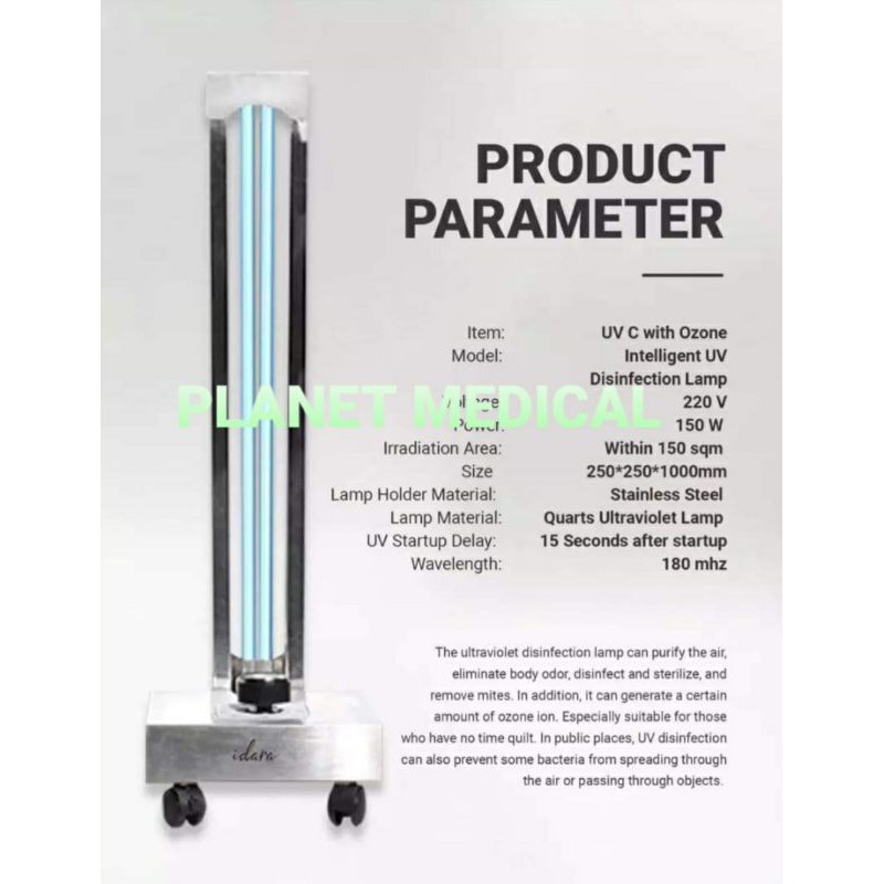 UV Light Disinfectant FREE 1-DIGITAL THERMOMETER | Shopee Philippines