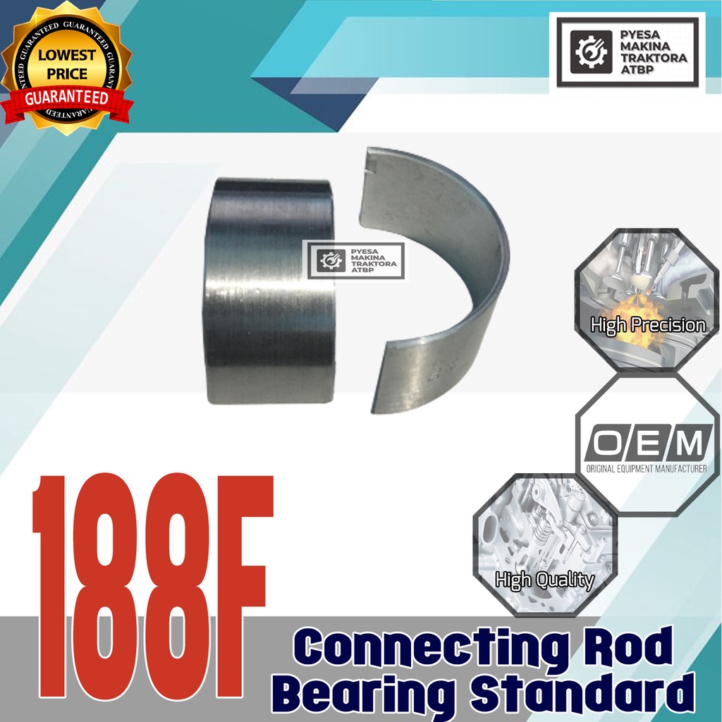 Connecting Rod Bearing Standard Std for 188F 40mm and 42mm Aircooled ...