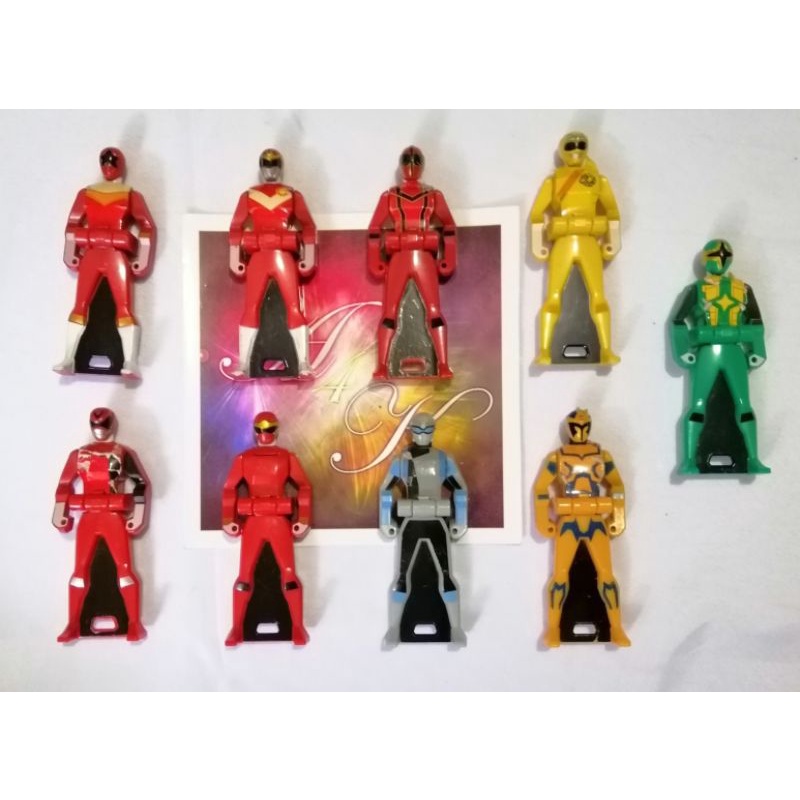 Super Sentai Gokaiger Non-DX Ranger Keys - Power Ranger Super Mega ...