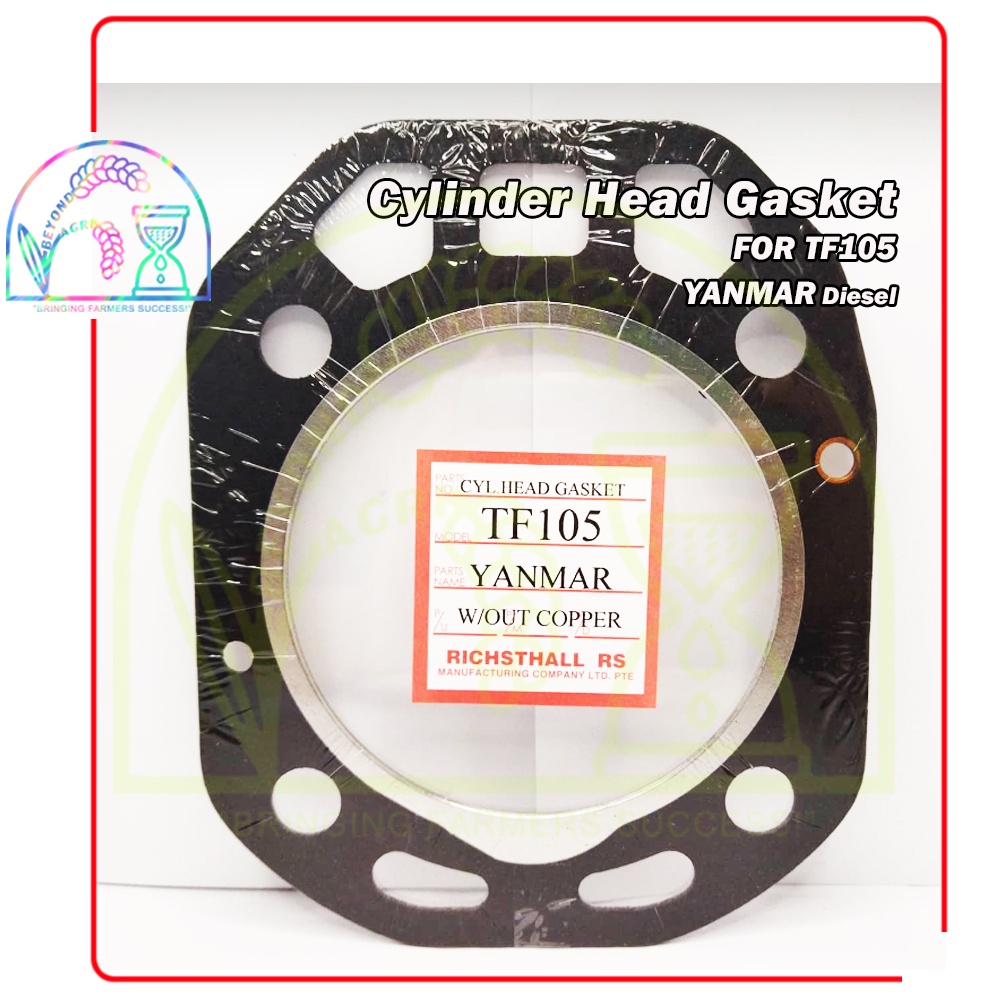 Cylinder Head Gasket TF105 TF110 TF70 TF80 NF110 NF700 NF80 Yanmar ...