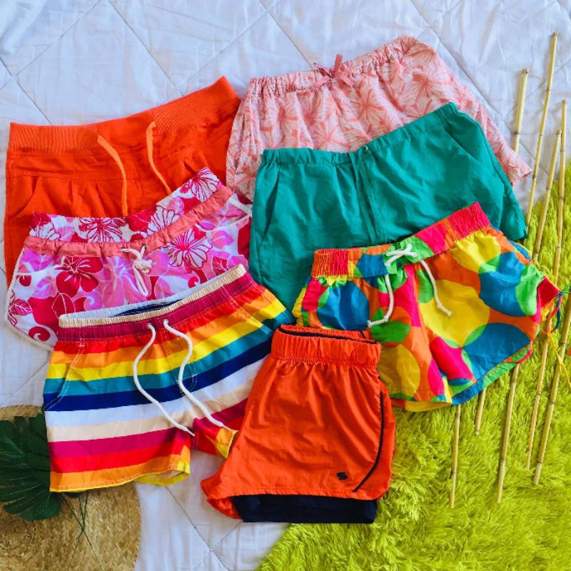 Preloved/ukay ukay garter shorts (prepacked) | Shopee Philippines