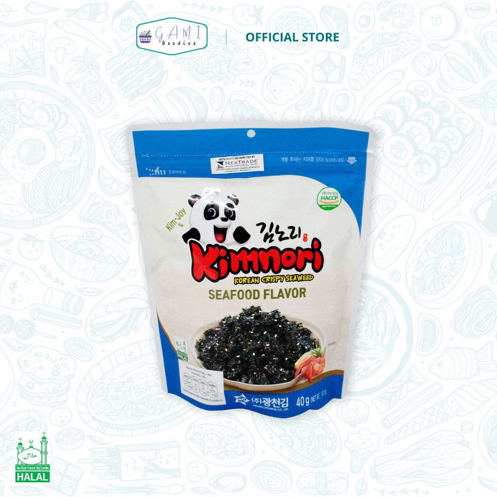 Kimnori Korean Crispy Seaweed Flavored Nori Original, Barbeque ...