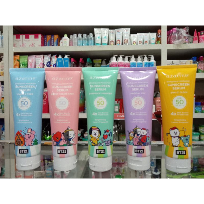 Azarine WITH BT21 PRESENT THE BODY GUARD SUNSCREEN SERUM SPF50 PA ...