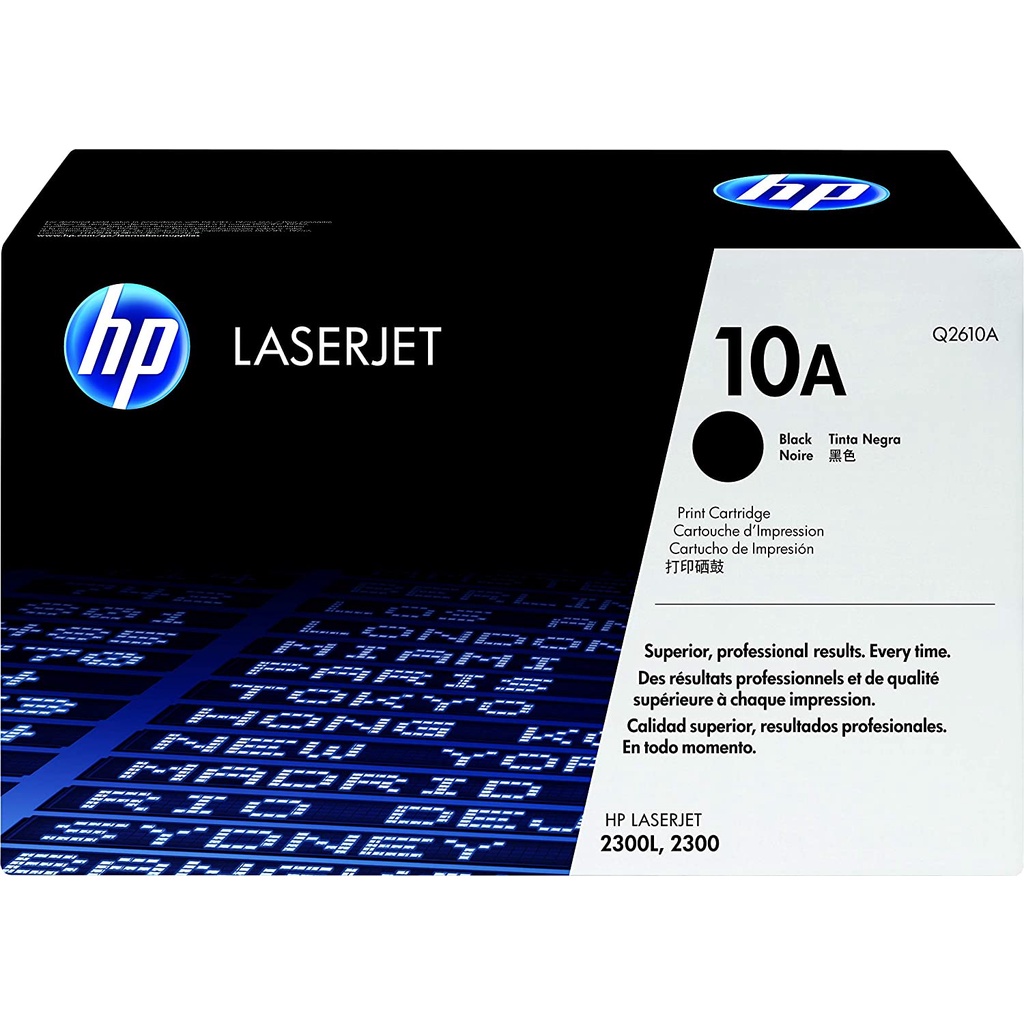 HP 10A (Q2610A) Black Original LaserJet Toner Cartridge | Shopee ...