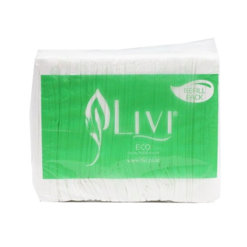 Livi Eco Facial Tissue Refill 600 (554 grams) | Shopee Philippines