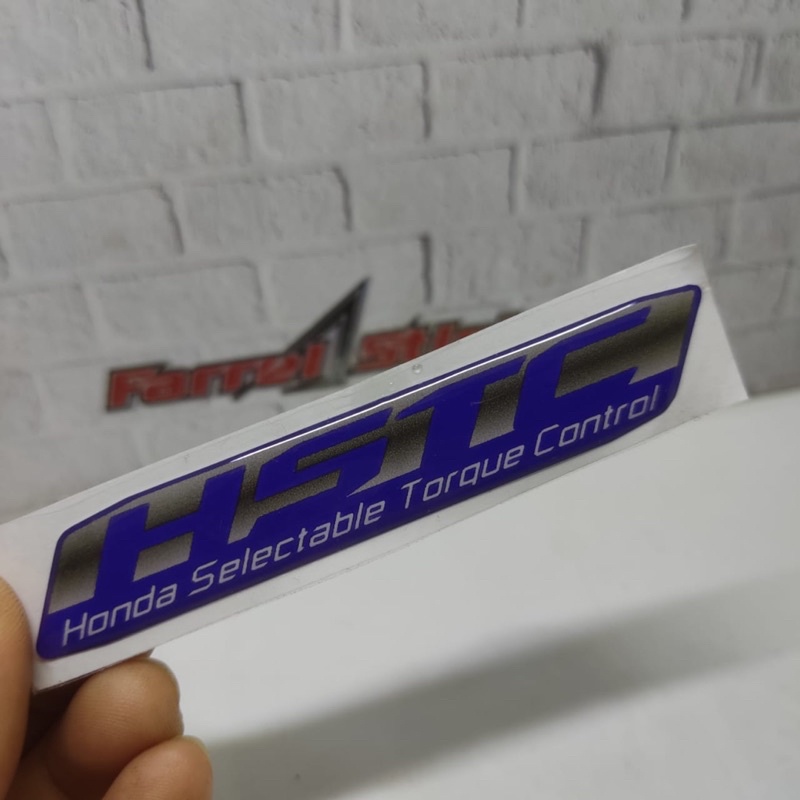 Pcx 3d windshield visor Sticker Embossed HSTC Sticker | Shopee Philippines