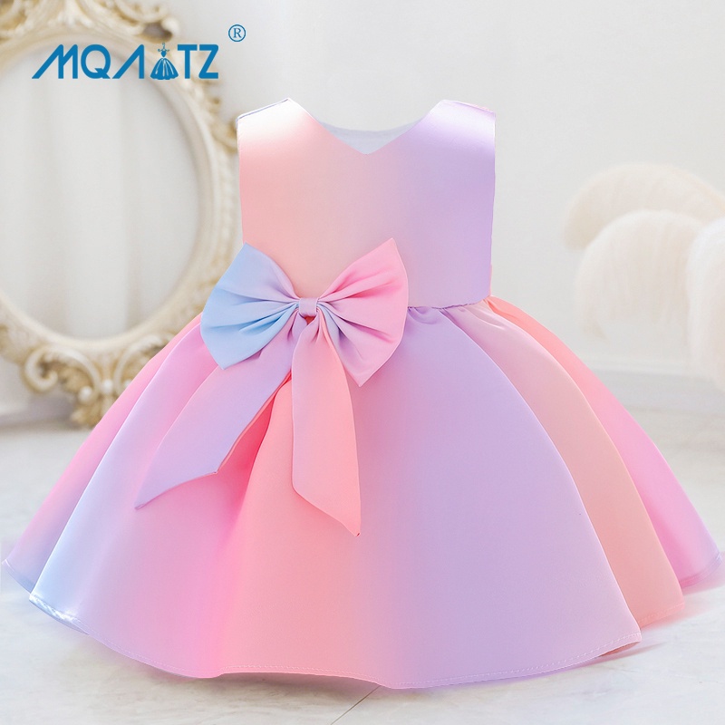 MQATZ Summer Newborn Baptism 1 Year Birthday Dress For Baby Girl ...