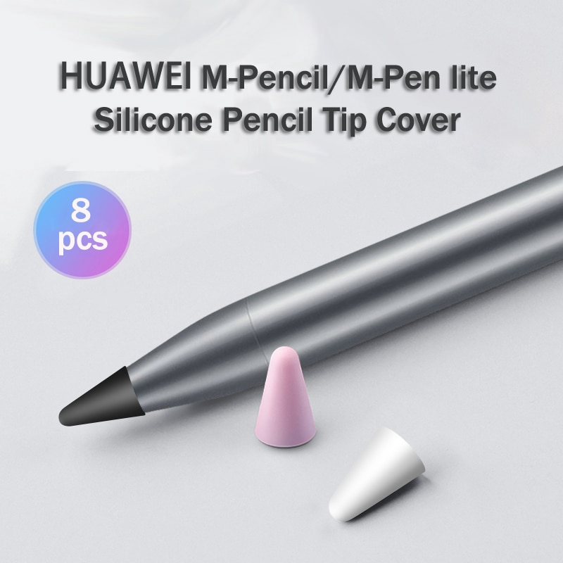 8pcs Touchscreen Pen Nib Case For HUAWEI M-Pen Soft Silicone Pencil Tip ...