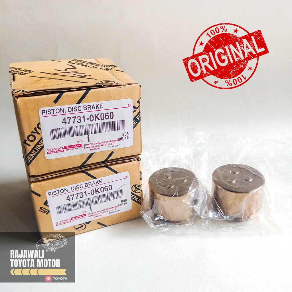 Fortuner & Hilux Front Wheel Caliper Piston 2004-UP Disc Brake Original ...