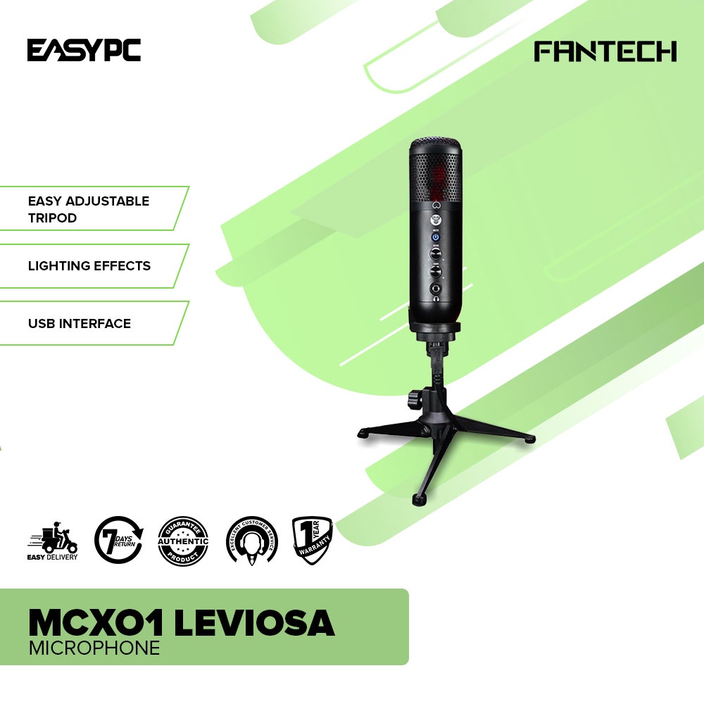 EasyPC | Fantech MCXO1 Leviosa USB Microphone| condenser| Easy ...