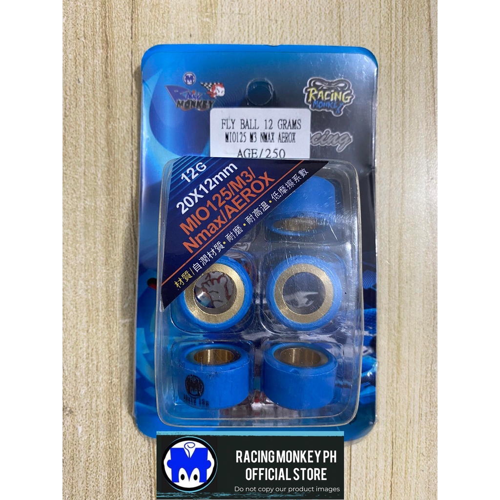 Flyball Set (6pcs) 8g 9g 10g 11g 12g 13g (Mio125/M3/Mioi125/Souli125 ...