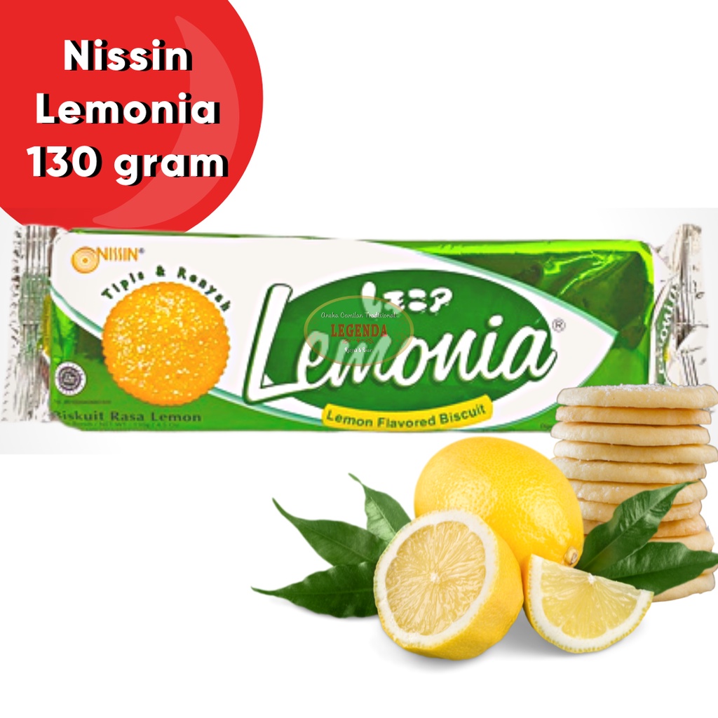 Nissin Lemonia 130gr crunchy thin lemon biscuits | Shopee Philippines