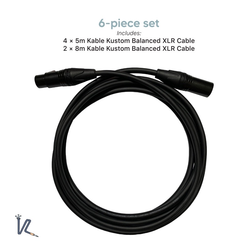 Kable Kustom Drum Microphone Set Cable | Shopee Philippines