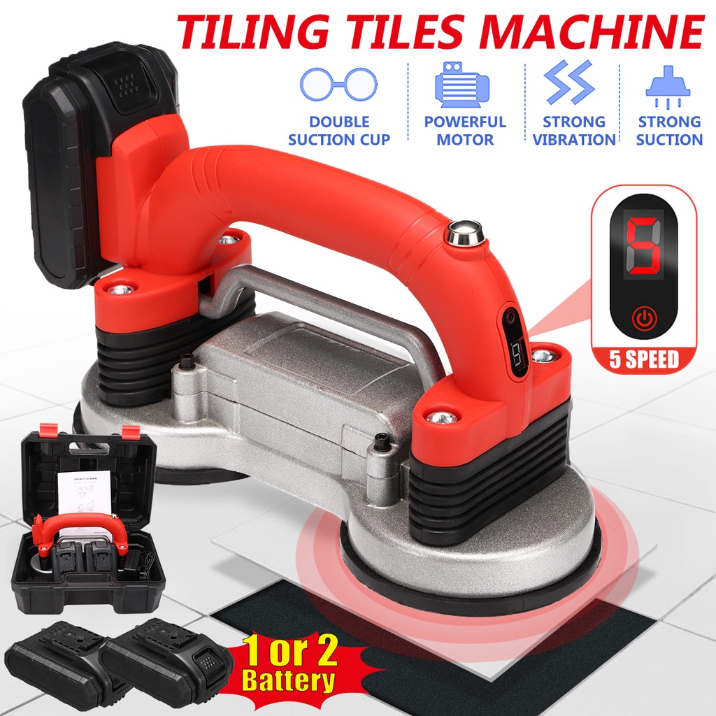 200KG 60-120mm 5 Speeds Tiling Tiles Machine Tiles Vibrator Adjustable ...