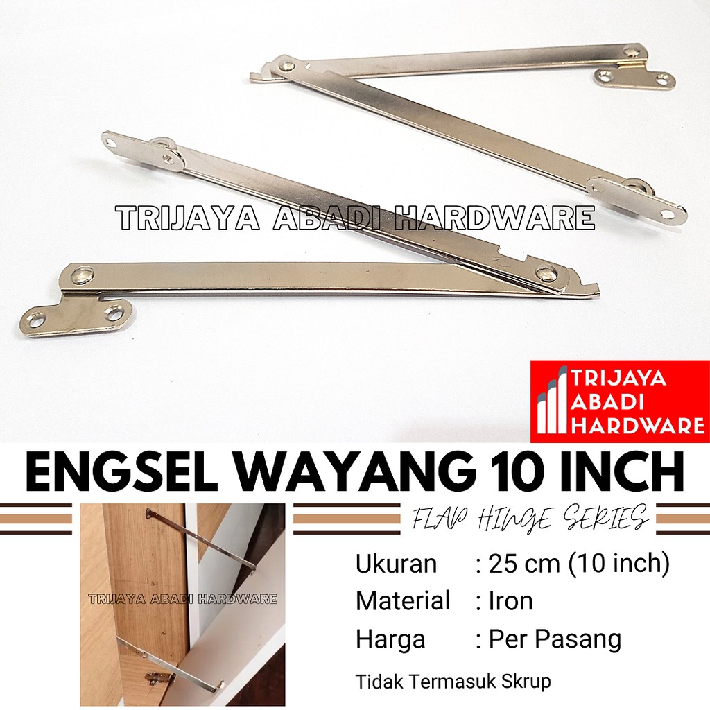 10 inch Puppet Hinge Salon Hinge 25 cm Flap Hinge - Cabinet Window Door ...