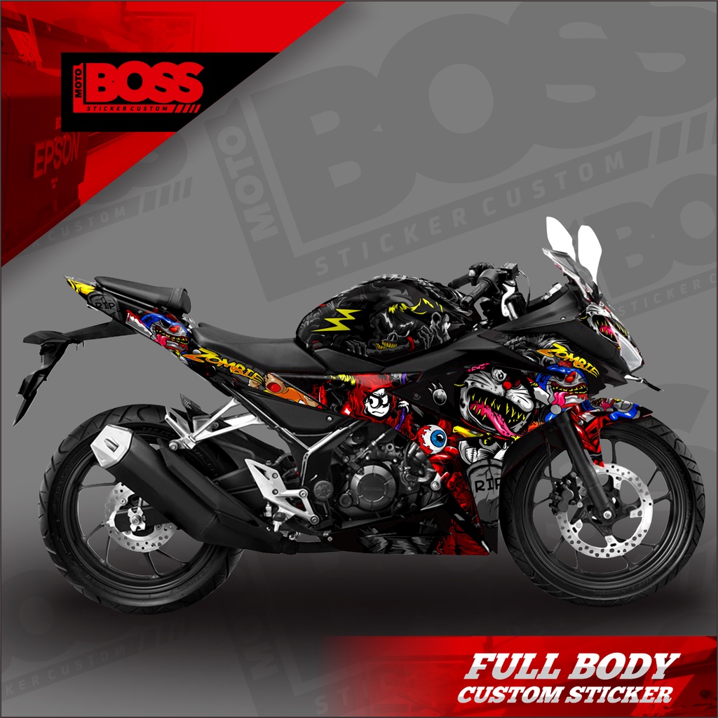 Decal Sticker CBR 150R Facelift Full Body Decal Sticker CBR150R Full ...