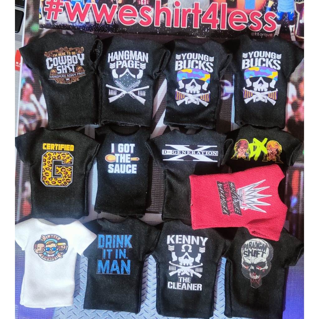 WWE clothes for Toys 2 | Shopee Philippines