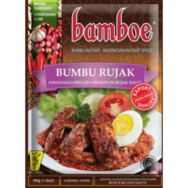 Indonesian Instant Seasoning Dish BAMBOE BUMBU Authentic Indonesia ...