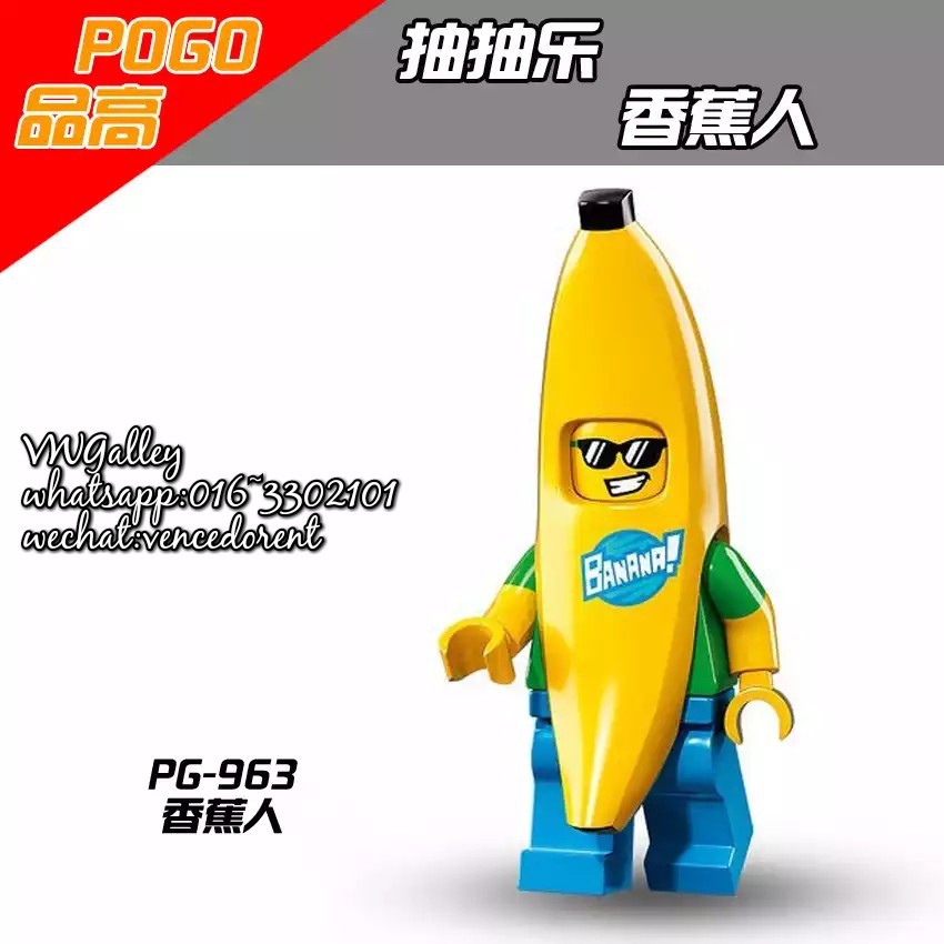 POGO PG-963 Banana Minifigure | Shopee Philippines