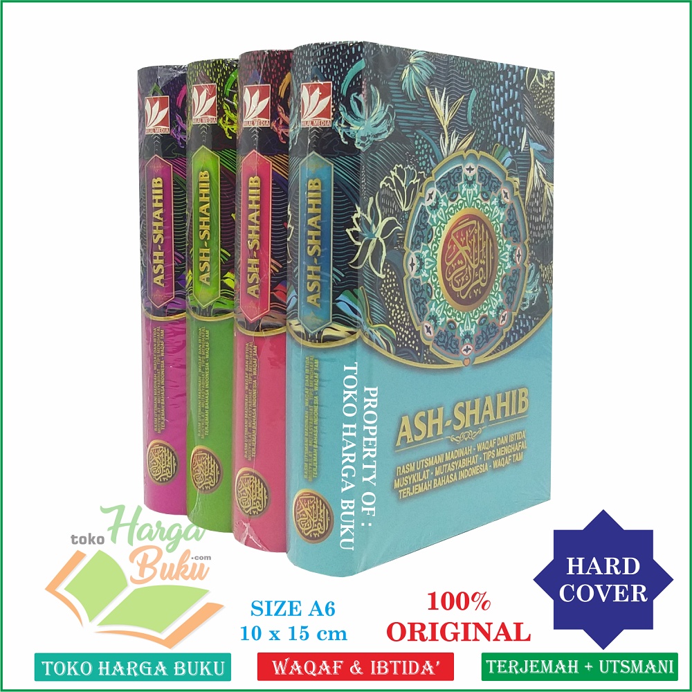Mushaf Al Quran Ash-Shahib A6 ORI Hard Cover - Mushaf Ash-Shahib Waqaf ...