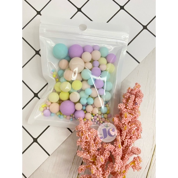 50g Assorted Size Dragees Edible Dragees Mix Pearl Mix Dragees Mix ...
