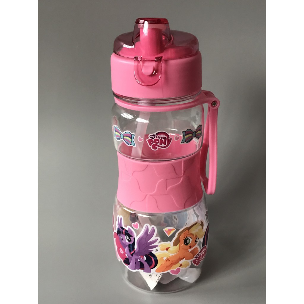 MY LITTLE PONY drink bottle with straw 400ml | Shopee Philippines