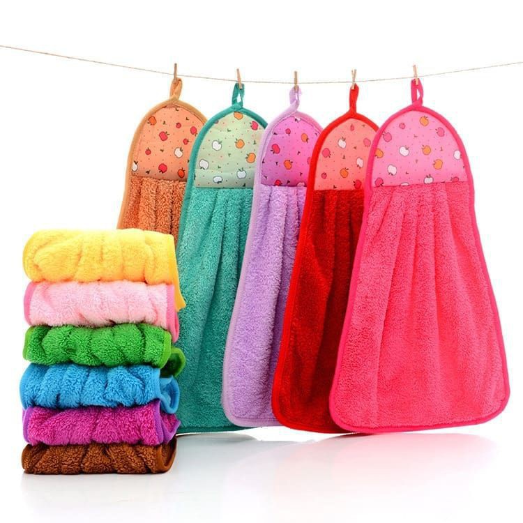 kimh 1pc Microfiber Hand Towel Kitchen/Bathroom Soft Hand Towel ...