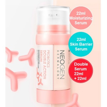 [ NEOGEN ] Dermalogy Probiotics Double Action Serum 22g + 22g Set ...