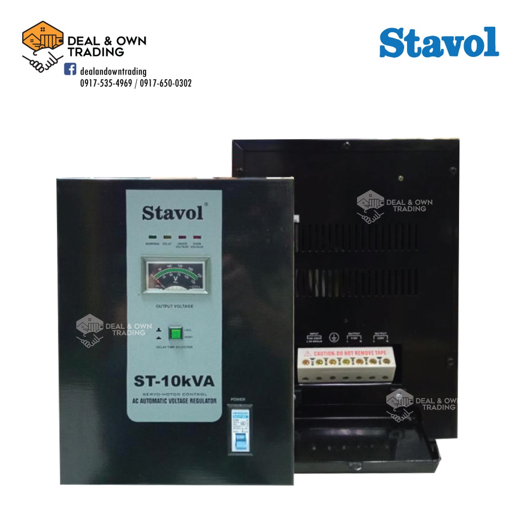 Stavol ST-10000VA 10000W AVR | Shopee Philippines