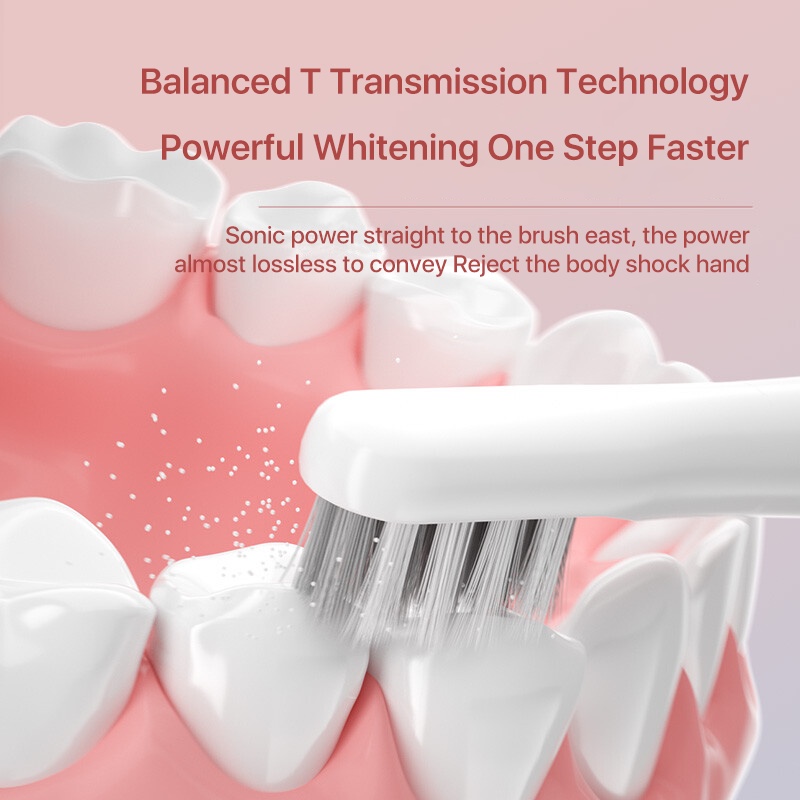 Bomidi Sonic Electric Toothbrush High Frequency Vibration Whitening ...