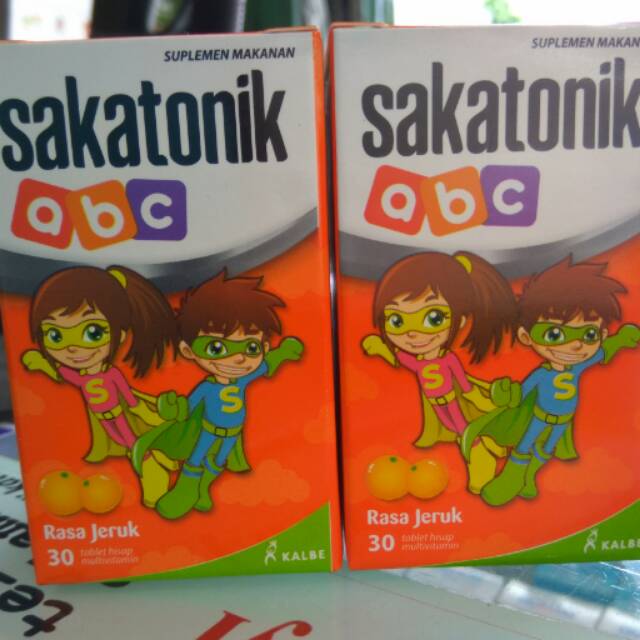 Sakatonik Abc Orange Contents 30 Suction Tablets | Shopee Philippines