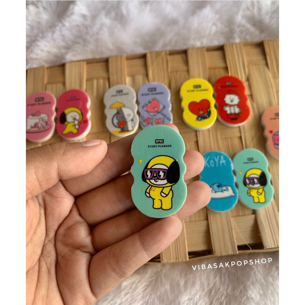 Eraser BT21 Eraser BTS BT21 Eraser | Shopee Philippines