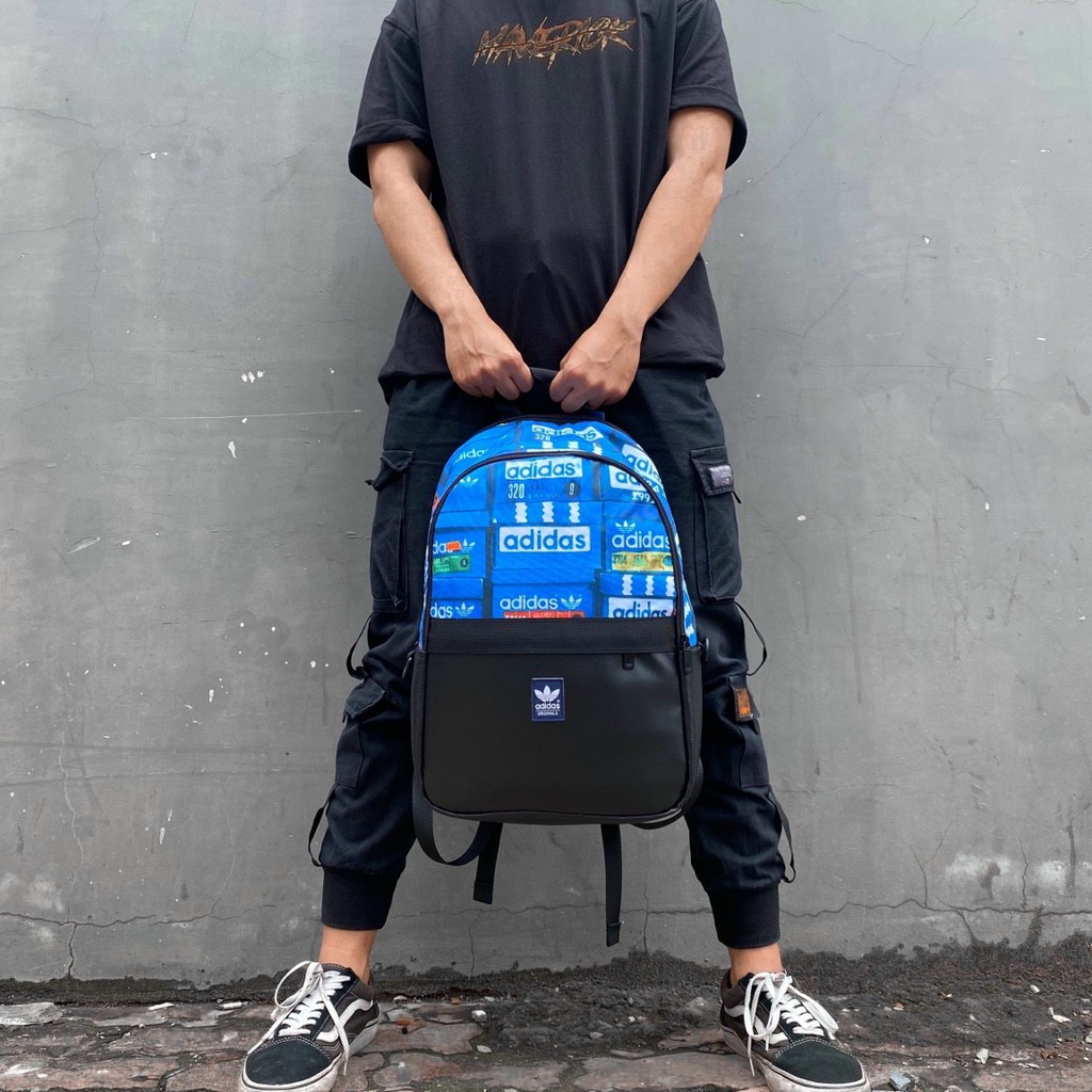 BALO Adidas Originals Essential Shoeboxes Backpack | Shopee Philippines