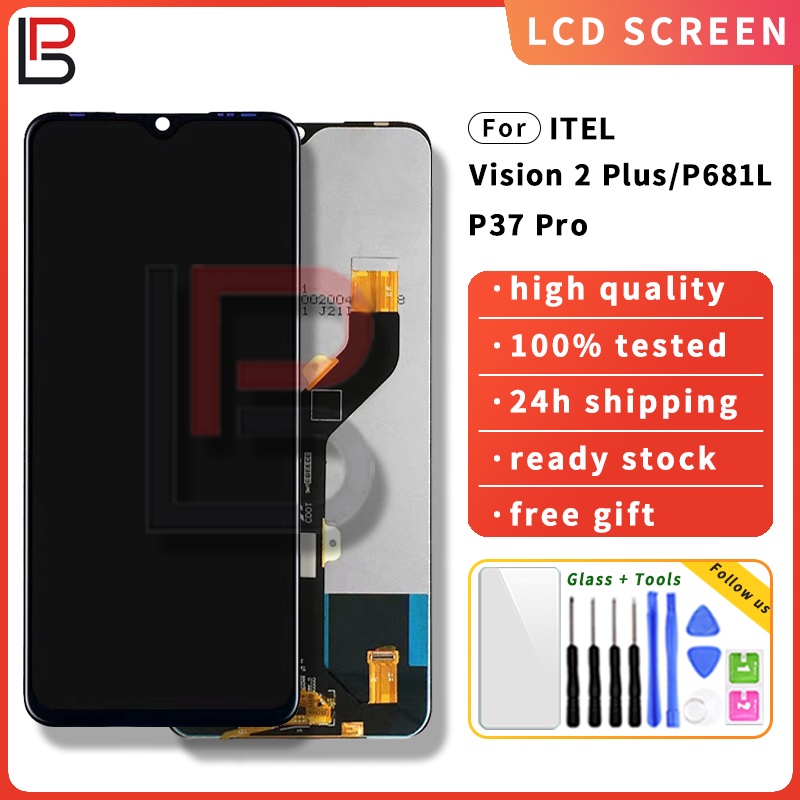 For Itel Vision 2 Plus P681L P37 Pro Lcd Touch Screen Digitizer ...